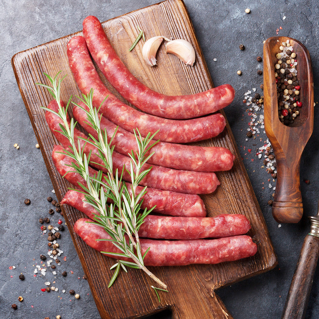23/26mm Natural Sheep Sausage Casings - 1 Hank/91.4m Bundle - UNBEATAB