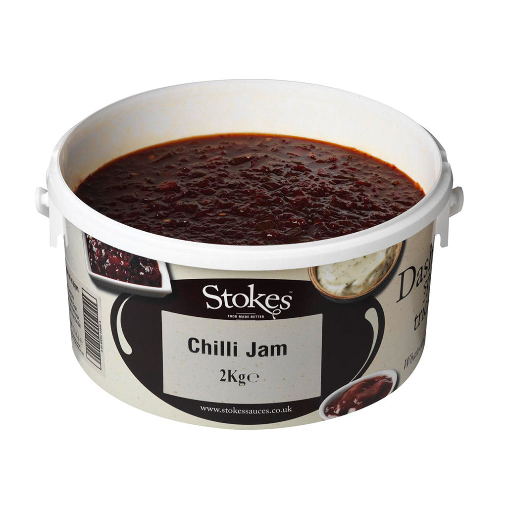 Stokes Chilli Jam Catering Tub (2.4kg) – Butchers-Sundries