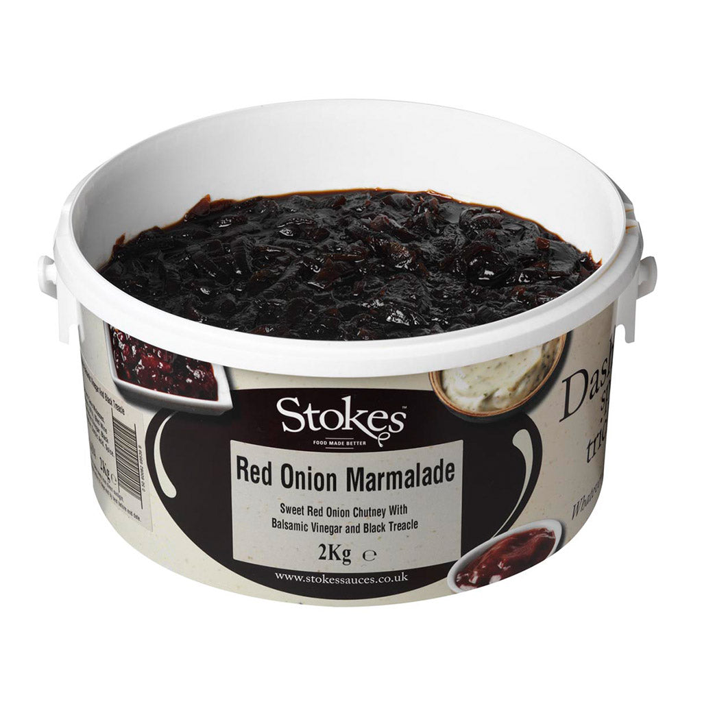 Stokes Red Onion Marmalade Catering Tub (2.4kg) – Butchers-Sundries